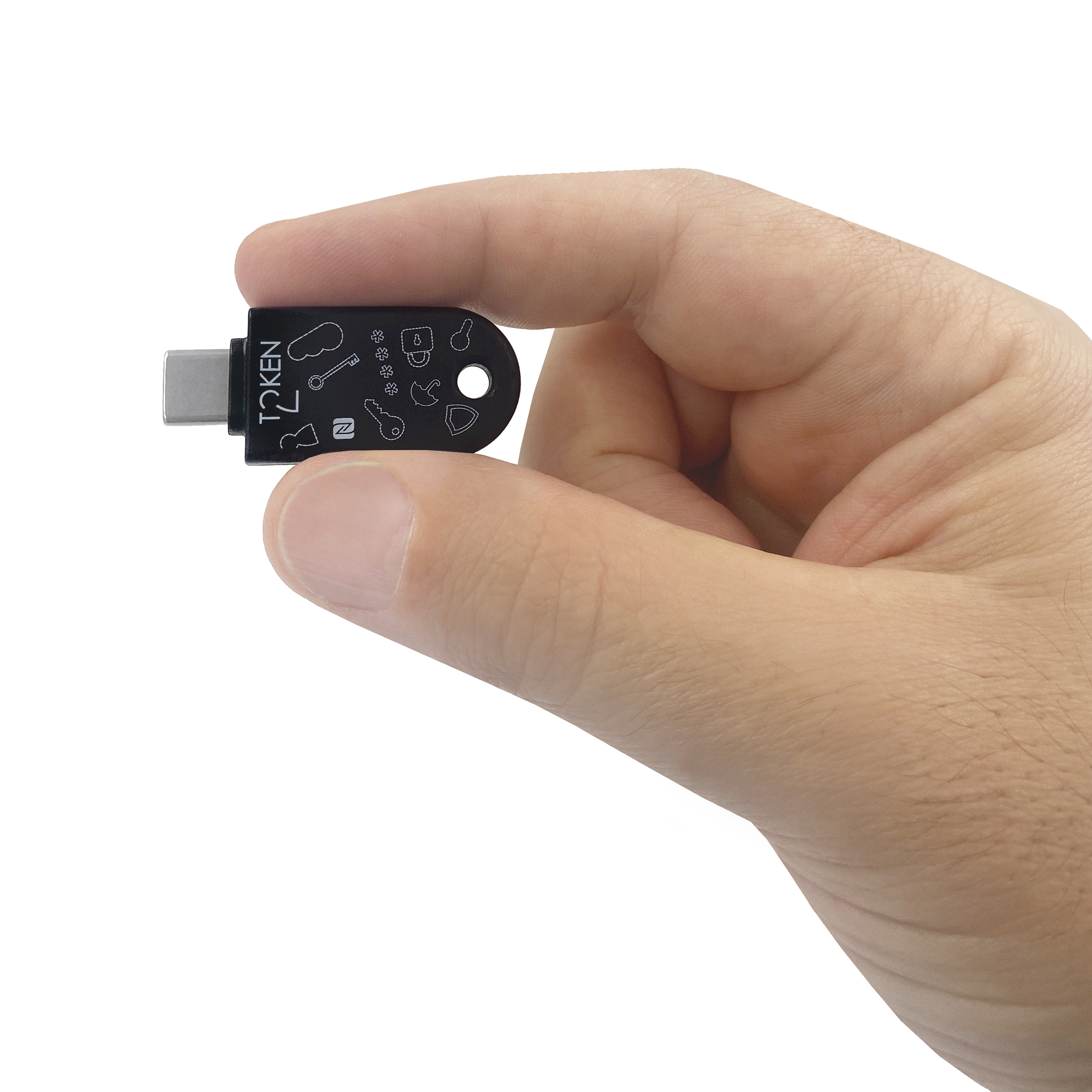 Token2 | Token2 T2F2-NFC-Slim-TypeC FIDO2, U2F and TOTP Security Key ...