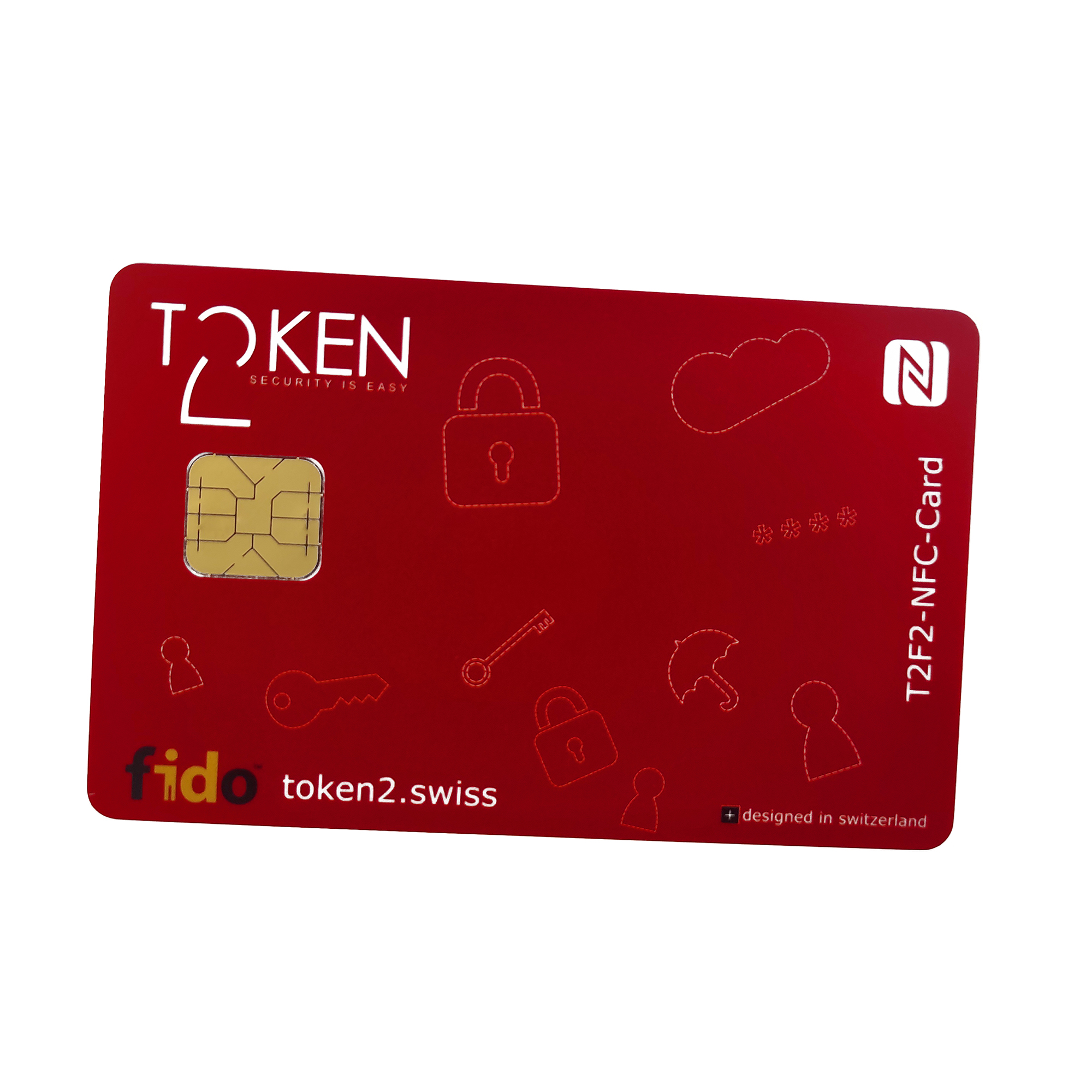 Token2 Token2 T2f2 Nfc Card Fido2 1 U2f Security Card Token2 Store Programmable Hardware