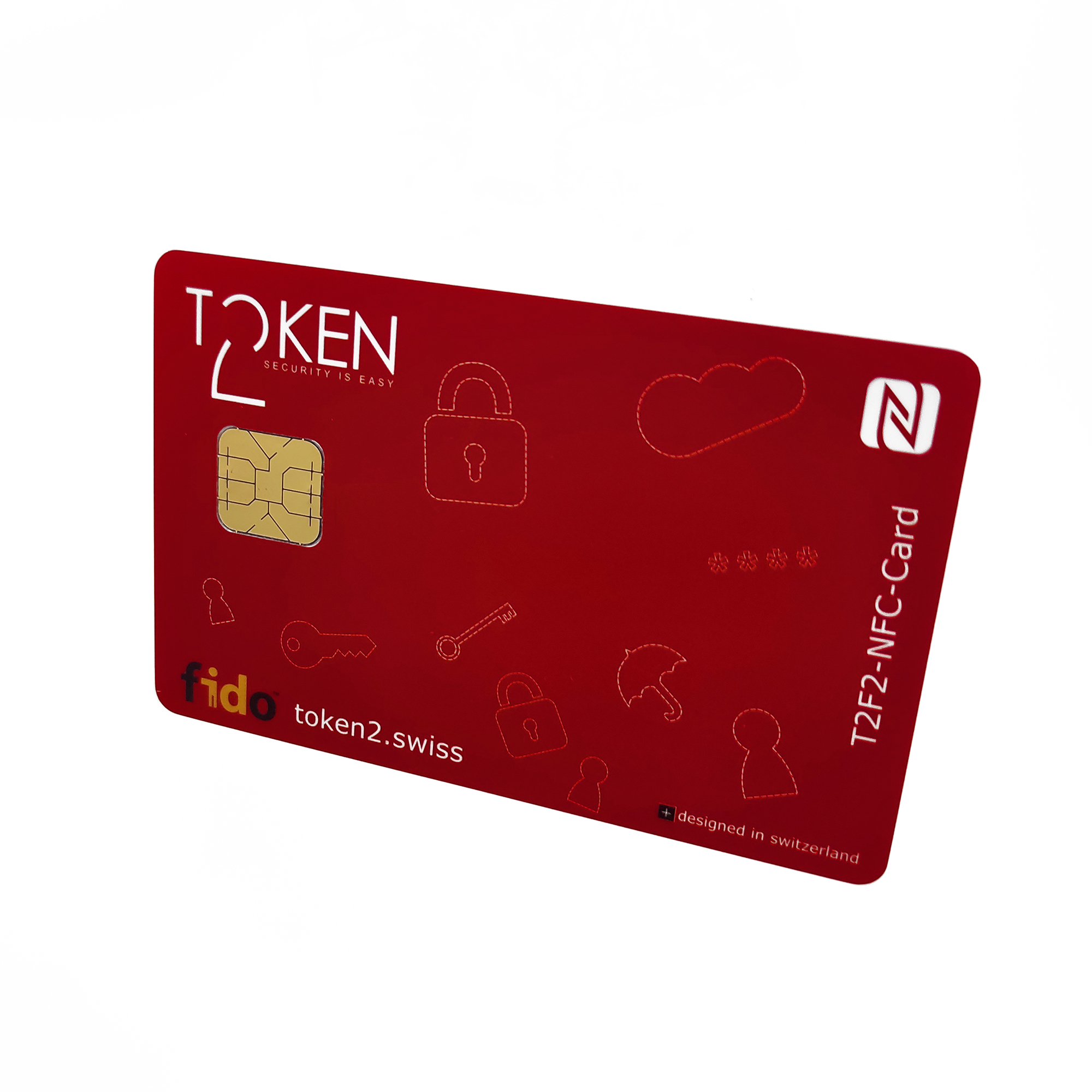 Token2 Token2 T2f2 Nfc Card Fido2 1 U2f Security Card Token2 Store Programmable Hardware