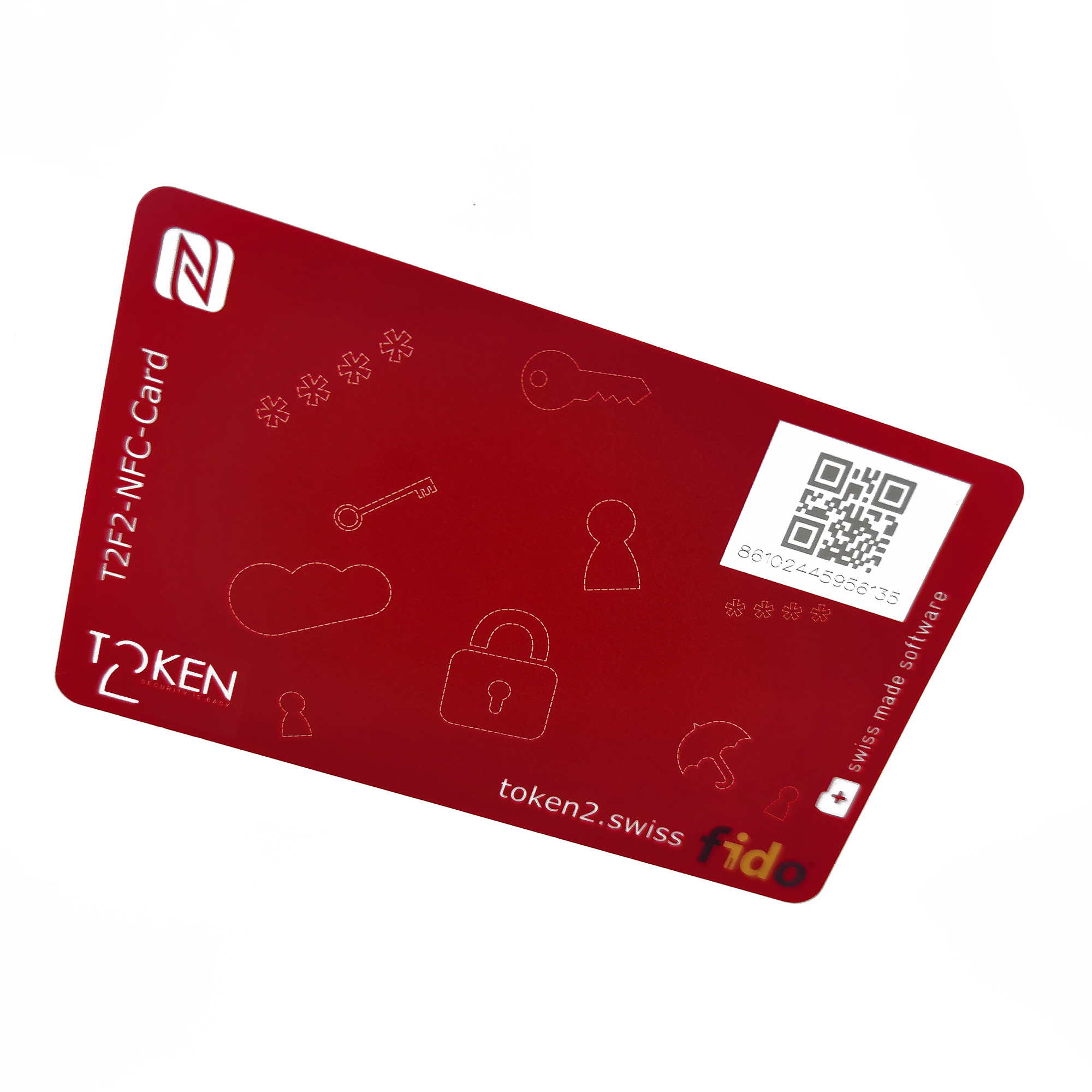 Token2 | Token2 T2F2-NFC-Card FIDO2.1, U2F Security Card | Token2 Store | programmable hardware ...