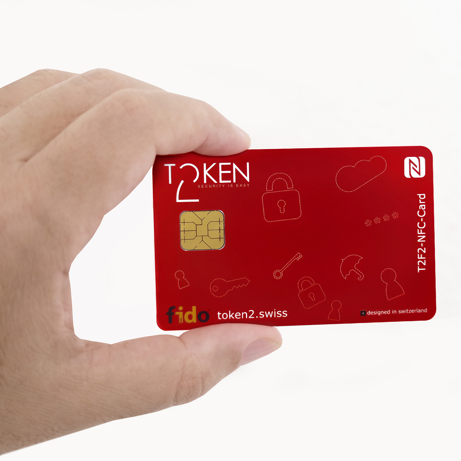 Token2 | Token2 T2F2-NFC-Card FIDO2.1, U2F Security Card | Token2 Store ...