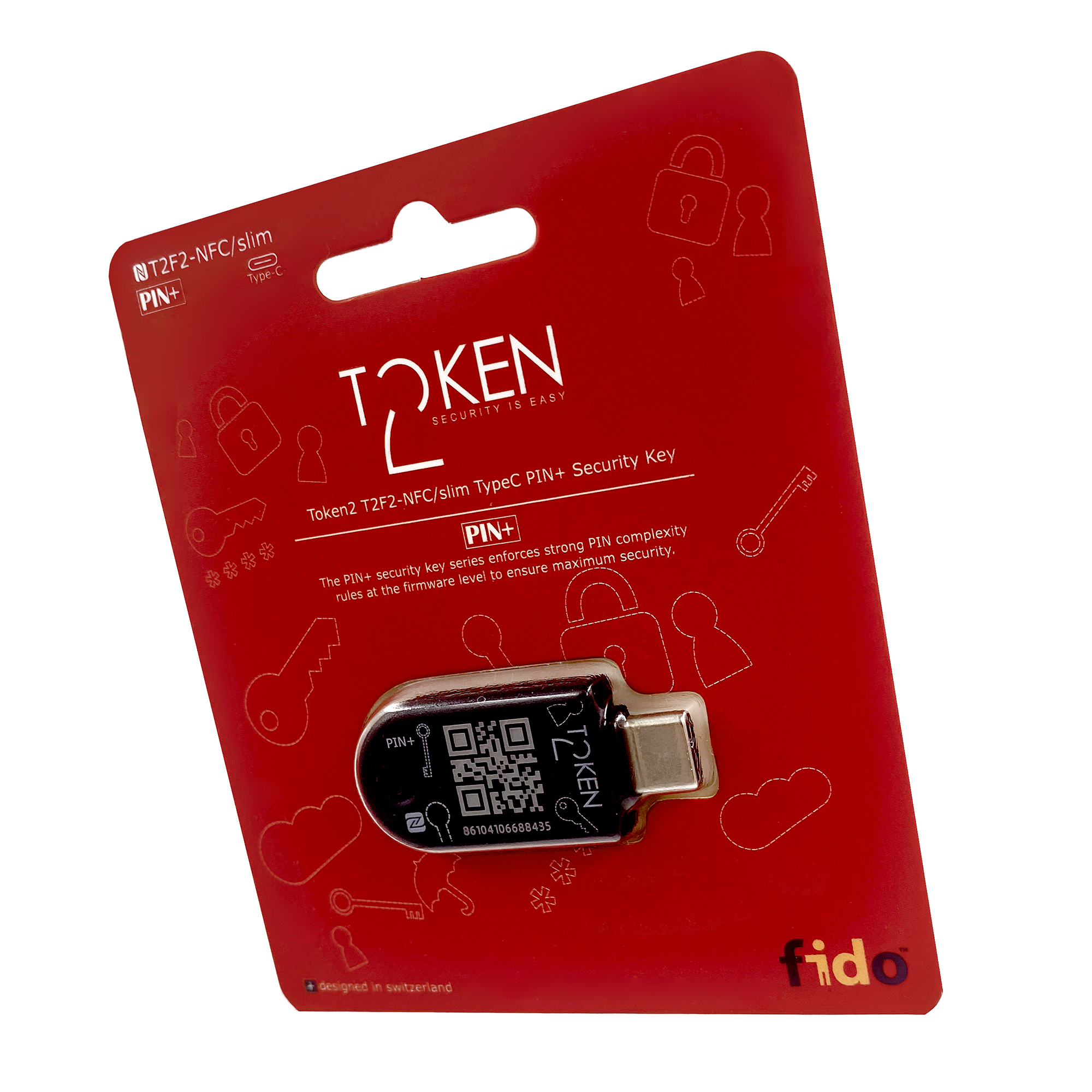 Token2 | Token2 T2F2-PIN+/TypeC FIDO2, U2F and TOTP Security Key with ...