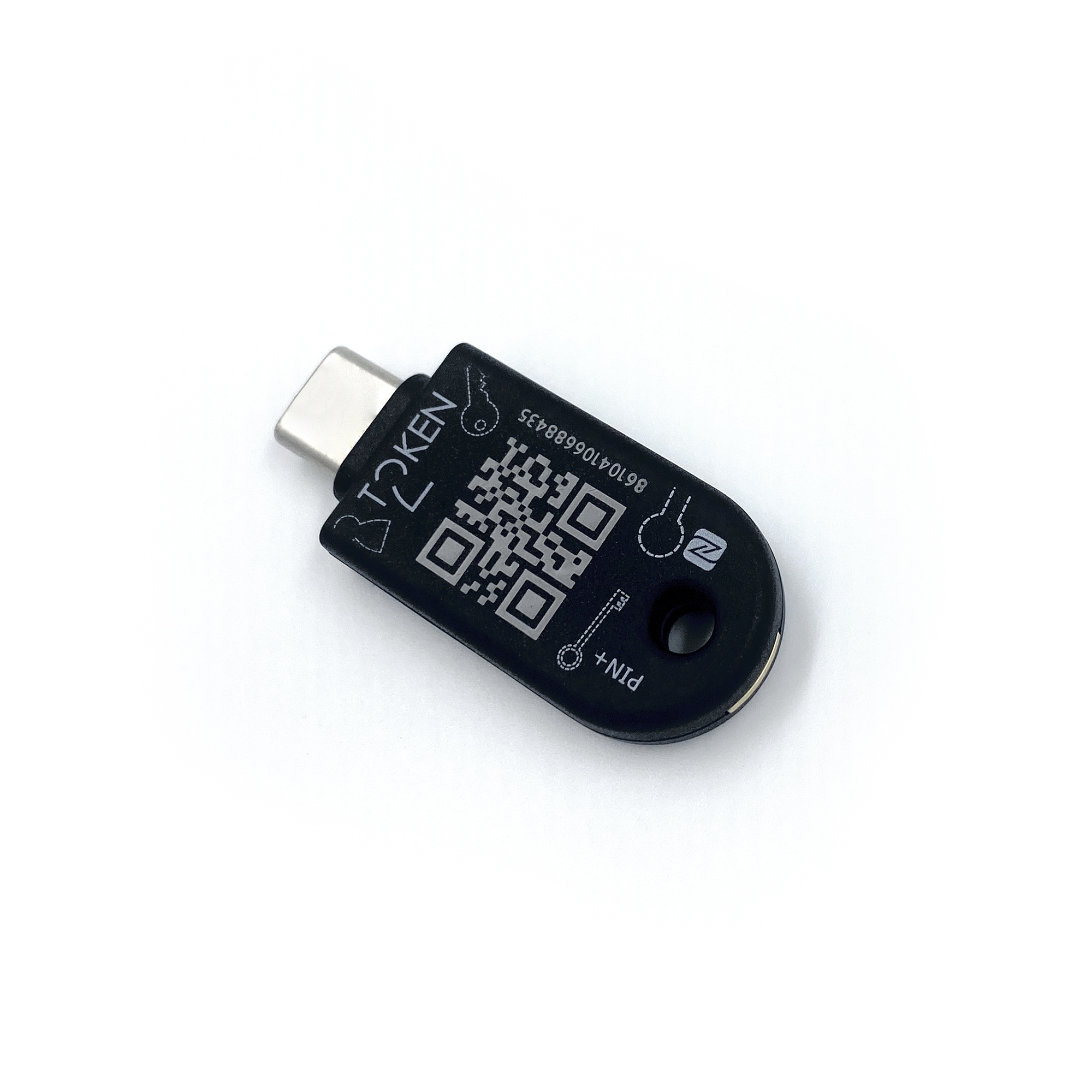 Token2 | Token2 T2F2-PIN+/TypeC FIDO2, U2F and TOTP Security Key with ...
