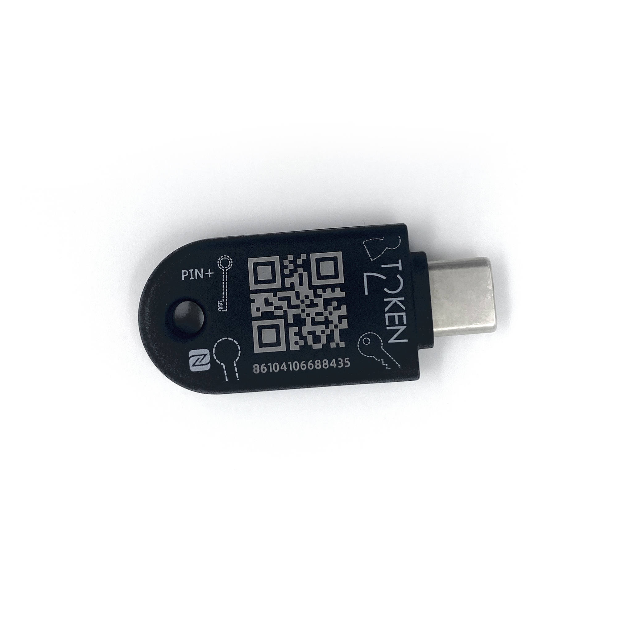 Token2 Token2 T2f2 Pin Typec Fido2 U2f And Totp Security Key With Pin Complexity Feature