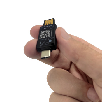 Token2 | Token2 T2F2-PIN+/Dual FIDO2, U2F and TOTP Dual-Port NFC ...