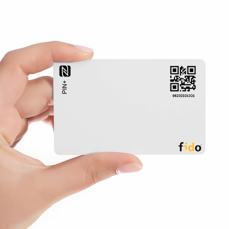 Token2 | Token2 T2F2-NFC-Card PIN+ FIDO2.1, U2F Security Card with PIN ...